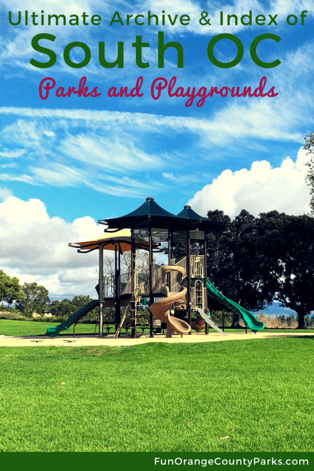 South OC - Parks and Playgrounds Index