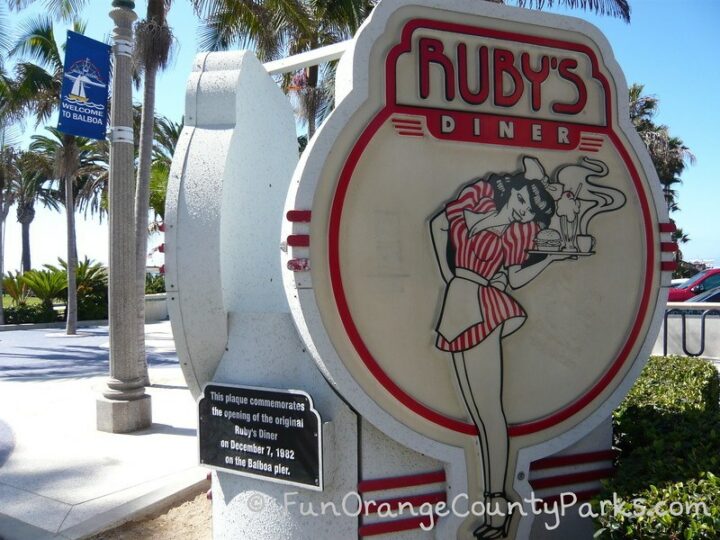 Balboa Pier and Peninsula Park in Newport Beach