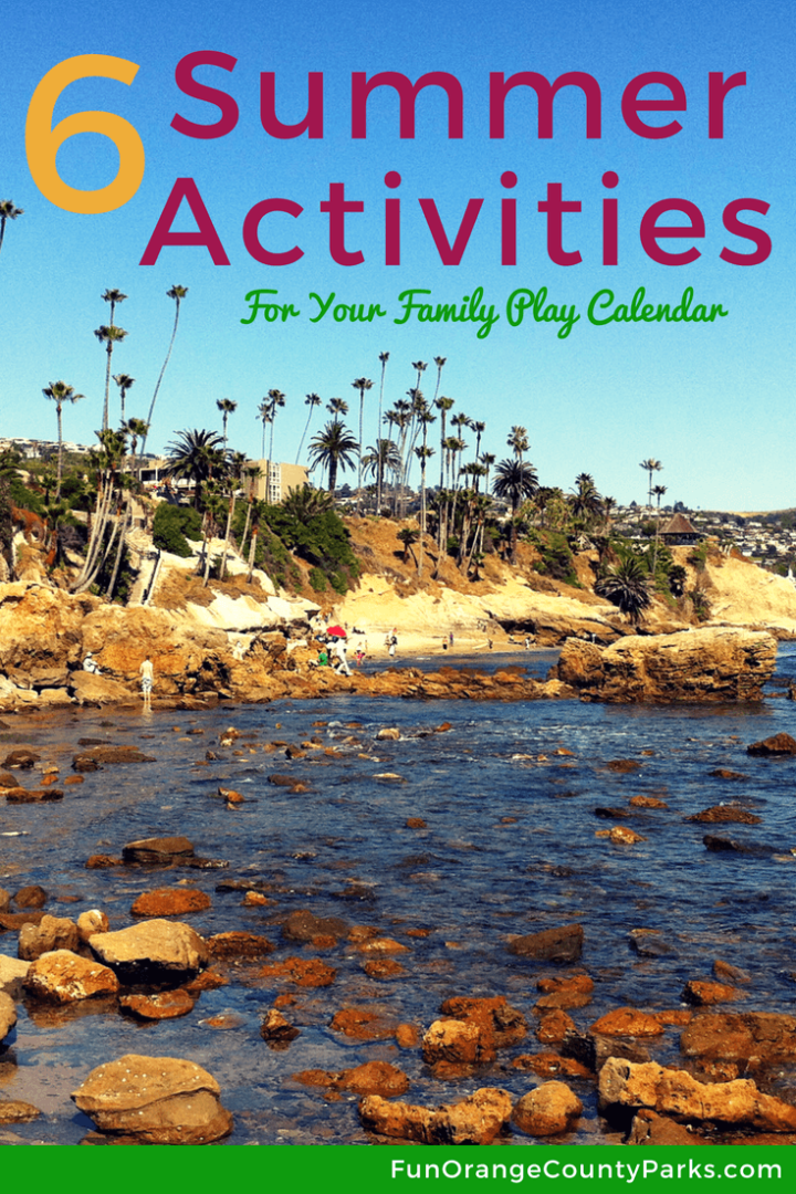 6 Summer Activities for Your Family Play Calendar