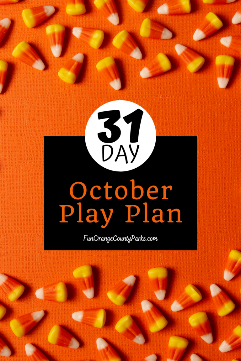 31 Days October Halloween Activities - Fun Orange County Parks