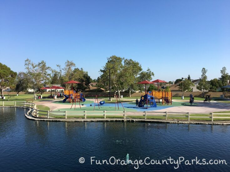 Heritage Park Play Island in Cerritos - Fun Orange County Parks