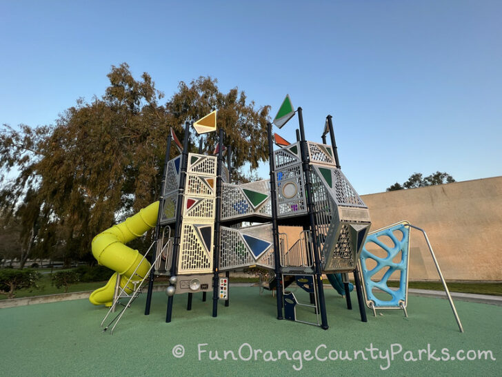 Slater Avenue Playground inside Huntington Beach Central Park